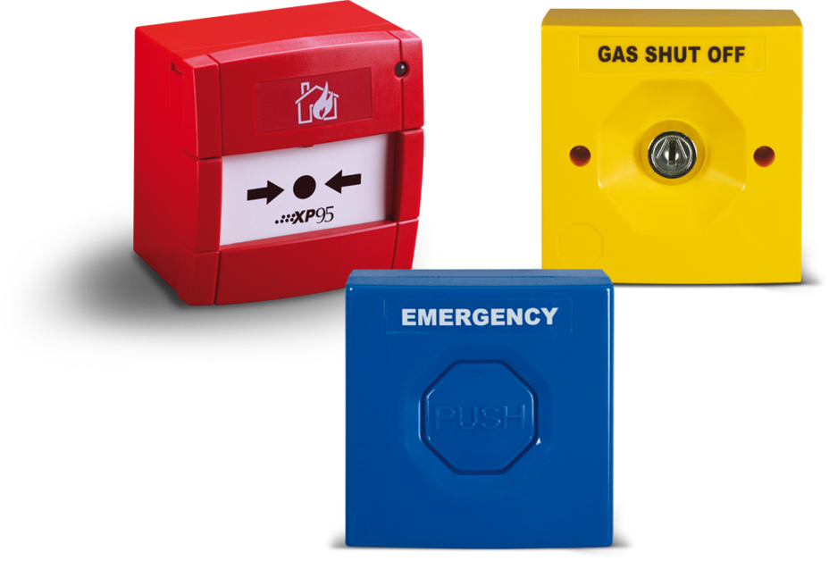 Pulsanti di allarme e accessori antincendio - Inim
