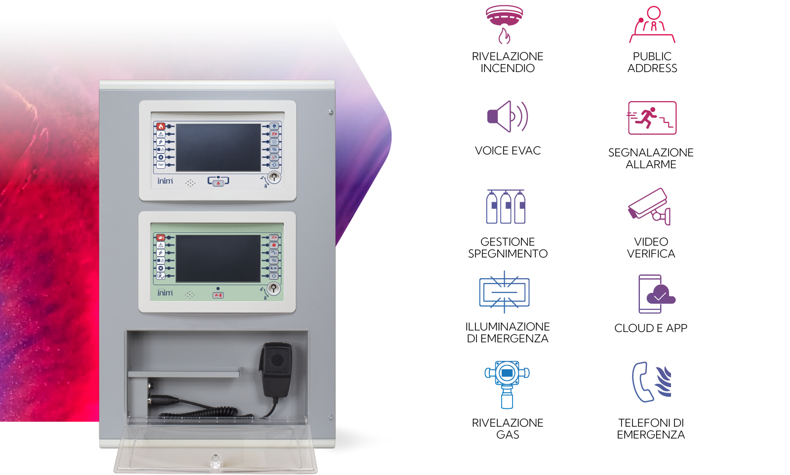 Previdia UltraVox: l'integrazione tra EVAC e rivelazione incendio
